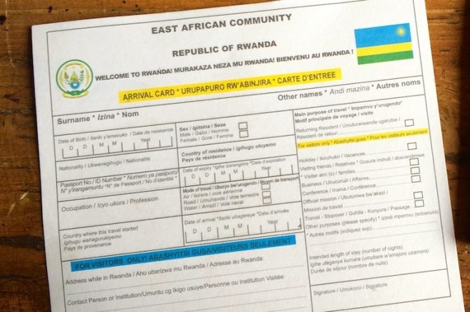 Welcoming the world:Rwanda to start issuing visa on arrival to all ...