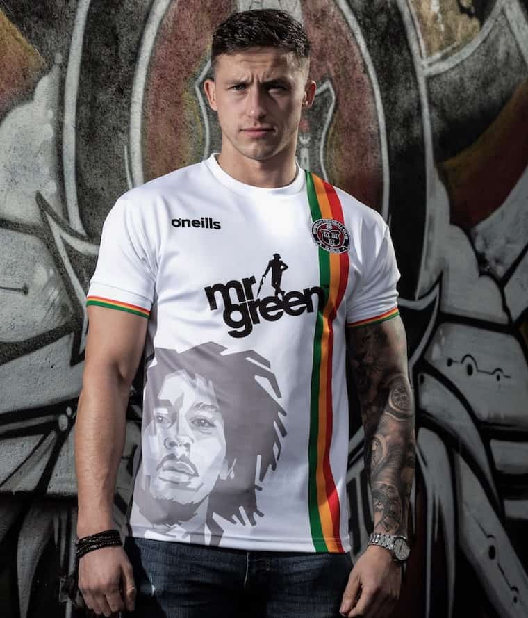 Bohemians FC reveal 2019 kit featuring reggae icon Bob Marley