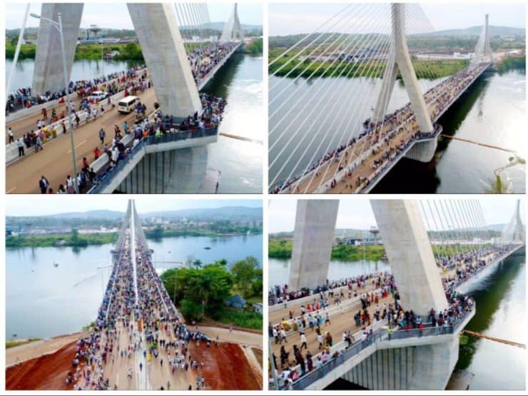 Uganda Opens Africa's 5th largest bridge: "Source of the Nile Bridge"