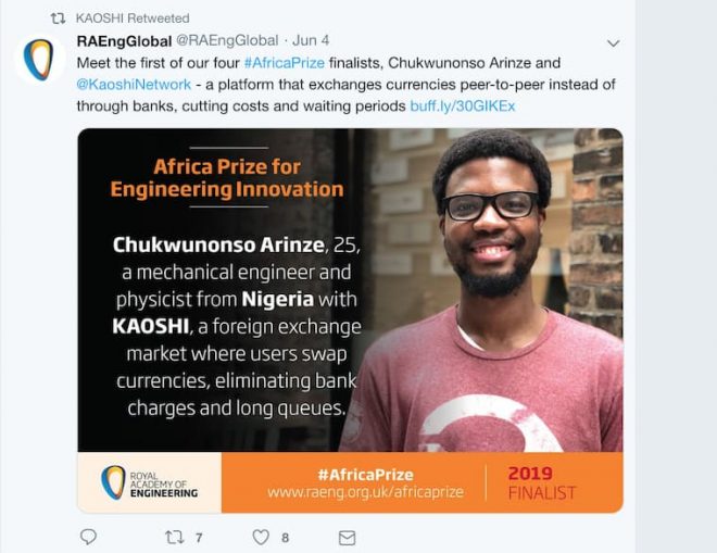Online platform Kaoshi, shortlisted for the 2019 Africa Prize for ...